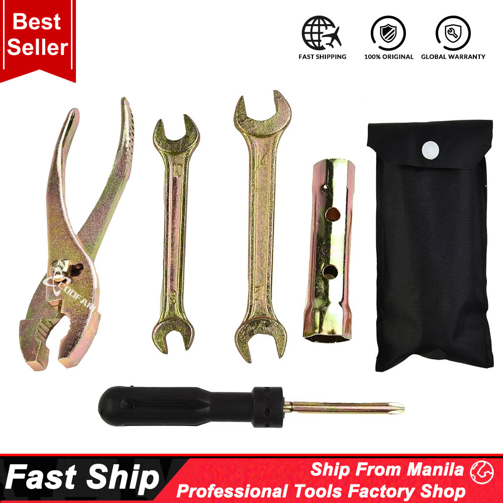 5Pcs Motorcycle Universal Repair Tool Set Screwdriver Pliers Sleeve ...