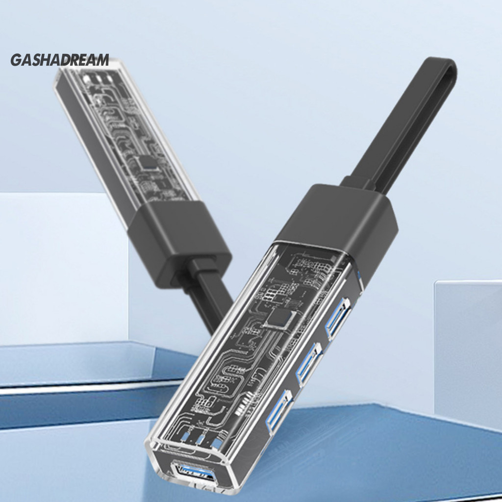 gashadream Dual-head Usb-c Adapter Dual-head Usb Splitter 4-in-1 Usb-c ...