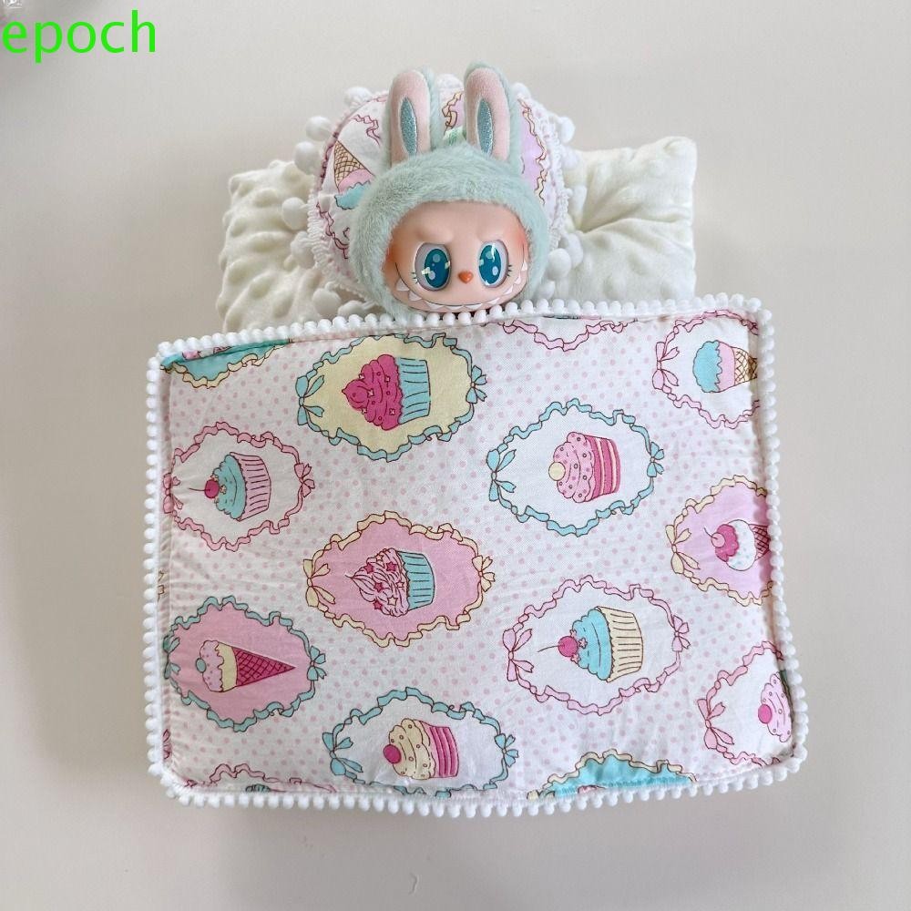 EPOCH 1set Labubu Doll Bedding, Quilt Mattress Labubu Time Doll Bed ...