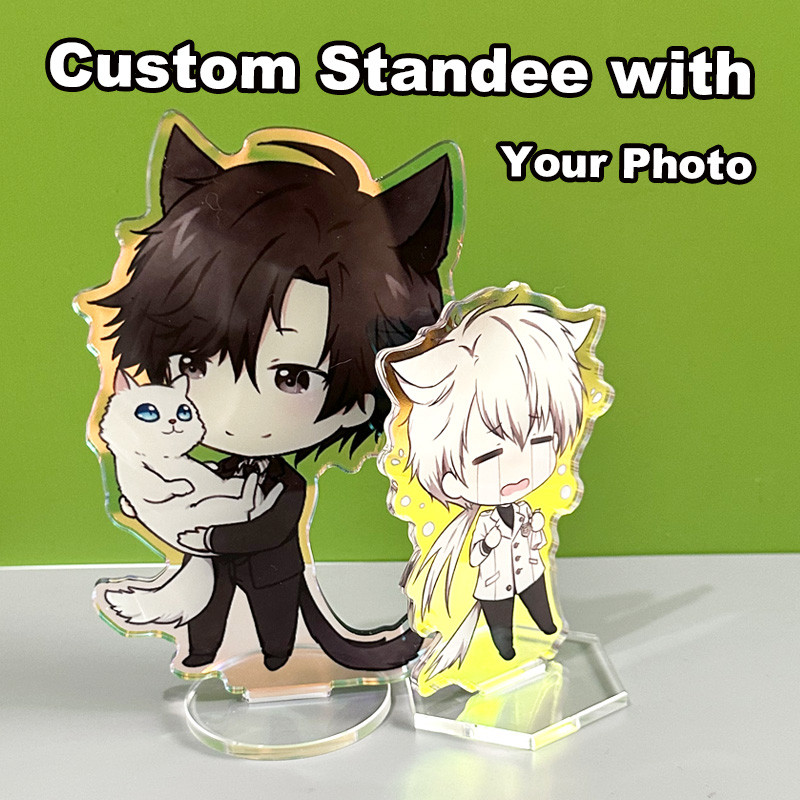 Custom Figure Standee Clear Acrylic Stand Cartoon Charm Game Anime ...