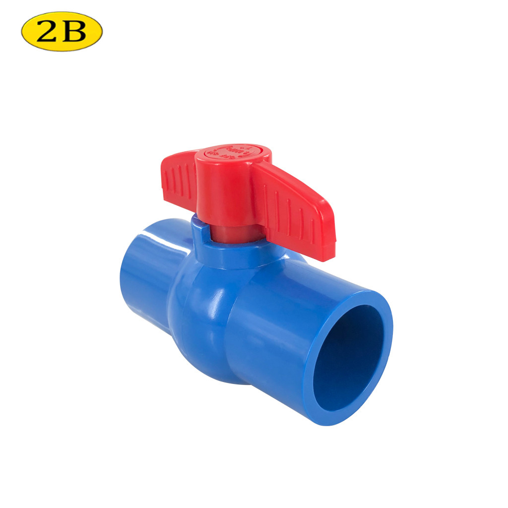 2B PVC Ball Valve Blue 1" Water Switch Section Gate ABS Plastic PBV-B1 | Shopee Philippines