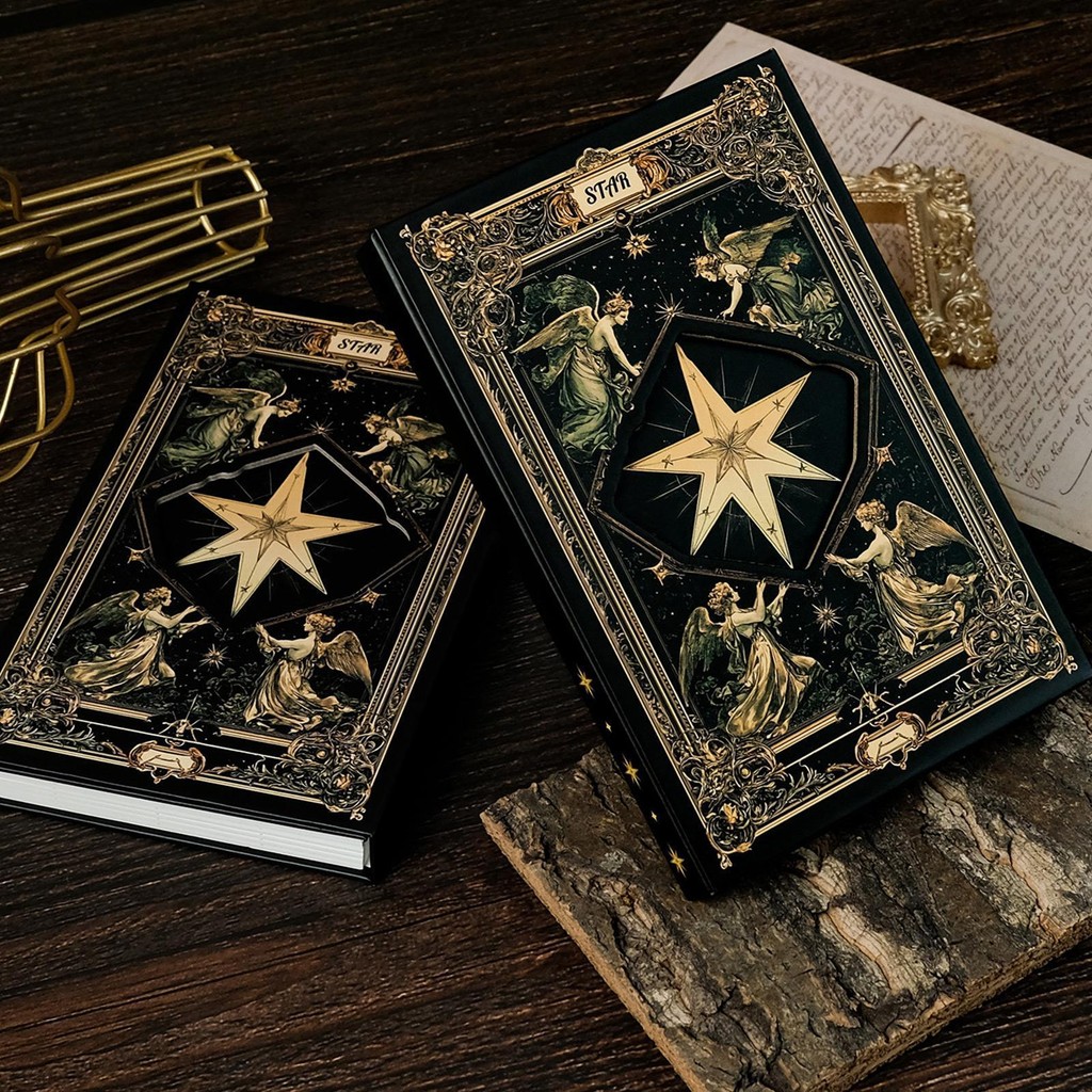 Gothic Journals For Writing 196 Pages Tarot Goth Planner Notebook ...