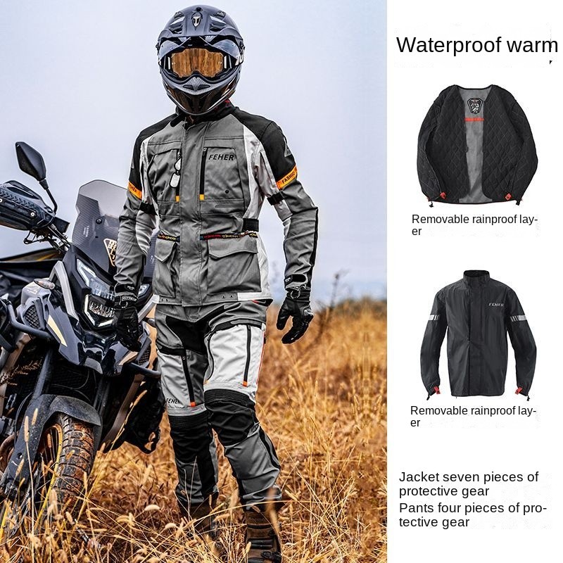 Feher Motorcycle Cycling Jersey Jacket Four Seasons Universal ...