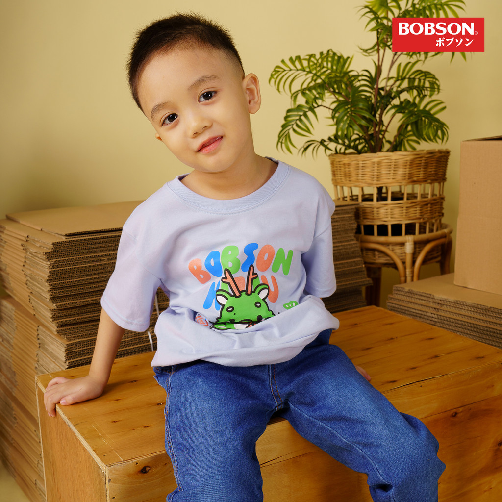 Bobson Japanese Men's Basic Children's Wear Toddler Tees Regular Fit 166489-U (Heather) | Shopee ...