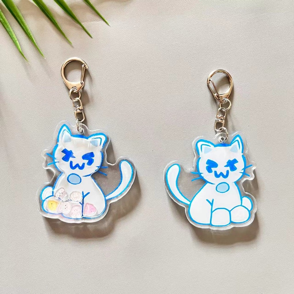 Kpop Idol TWS Shaker Keyring Cute Cartoon Acrylic Charm Long String ...