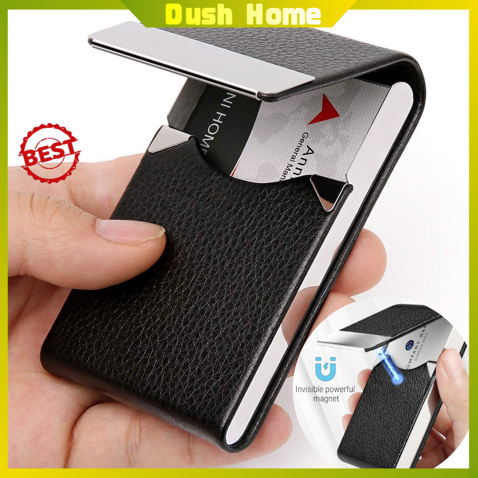 Business Card Holder, Professional Business Card Case Metal Name Card ...