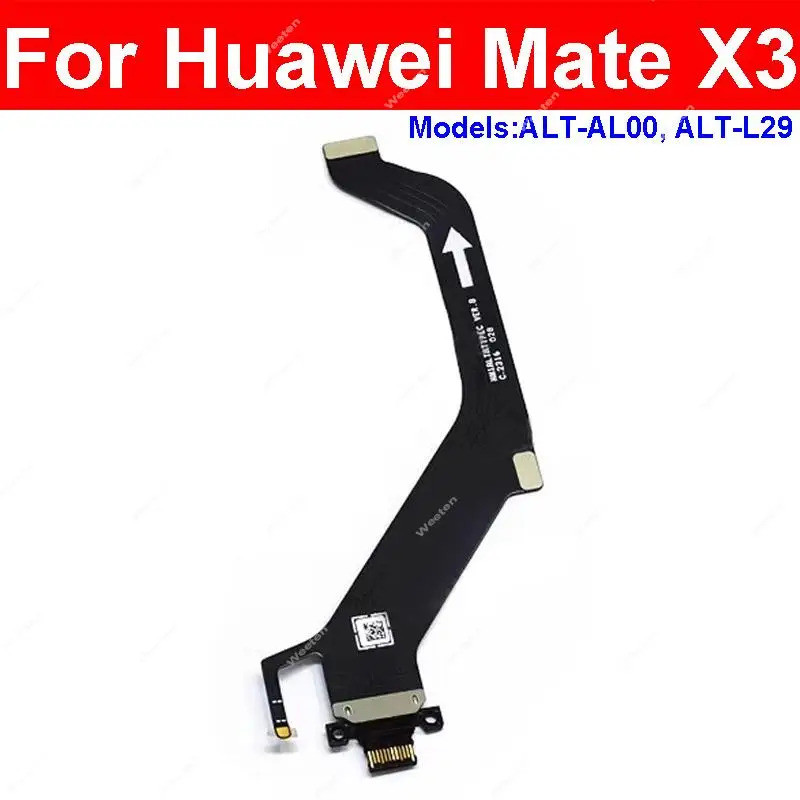 USB Charging Port Board Flex Cable For Huawei Mate X3 ALT-AL00 ALT-L29 ...