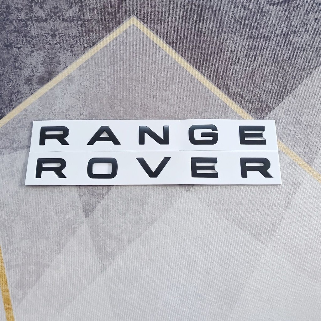 SANCHENGQC14 Land ROVER Car Logo RANGE ROVER Front Hood Logo Aurora ...
