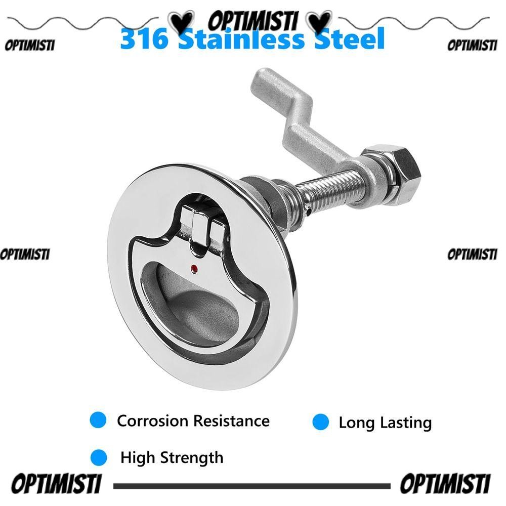 OPTIMISTI Boat Cam Latch, Heavy Duty with Back Plate and Screw Boat ...