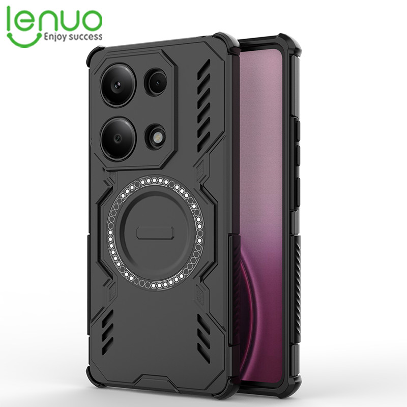 Lenuo Magnetic Phone Case For Redmi Note 14S Note 13 Pro 4G 12 Pro Poco ...