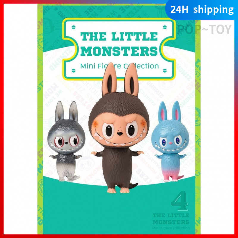 POPMART Labubu Zimomo the little monsters mini figure collection 4代 pop ...