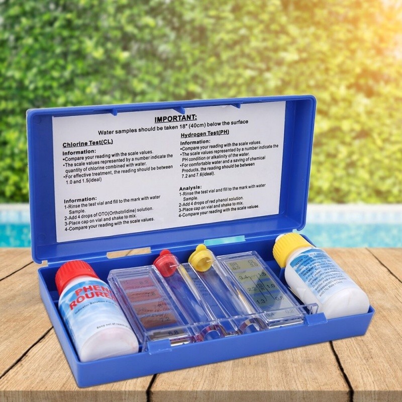 Water testing kit OTO testing agent pH residual chlorine testing kit ...