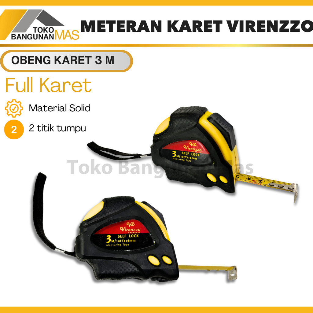 3 meter aut stop meter 3 meter auto stop rubber meter | Shopee Philippines