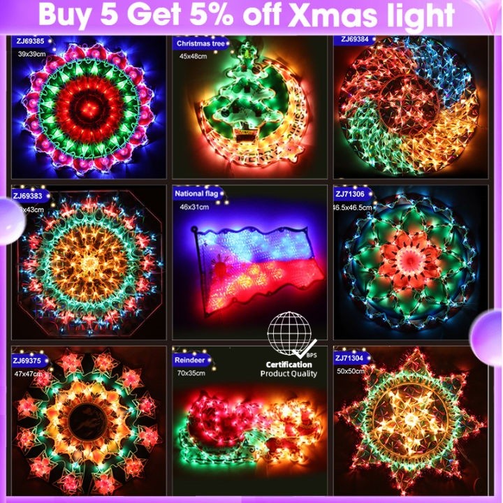 【2025 Xmas lights】Solar String Lights Waterproof Christmas Parol ...