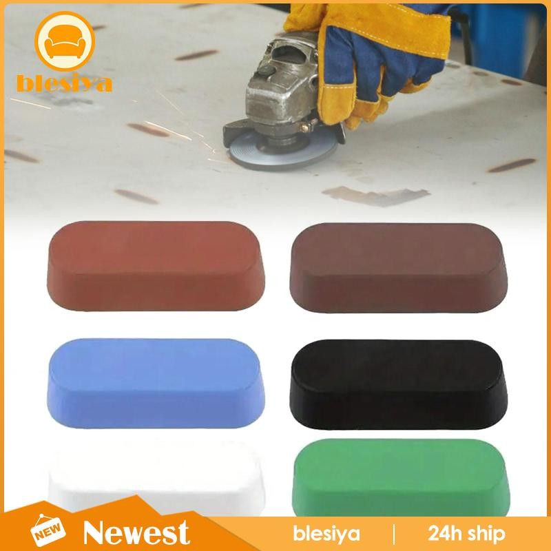 [Blesiya] 6Pcs Metal Polishing Compound Buffing Compound Bar Portable ...