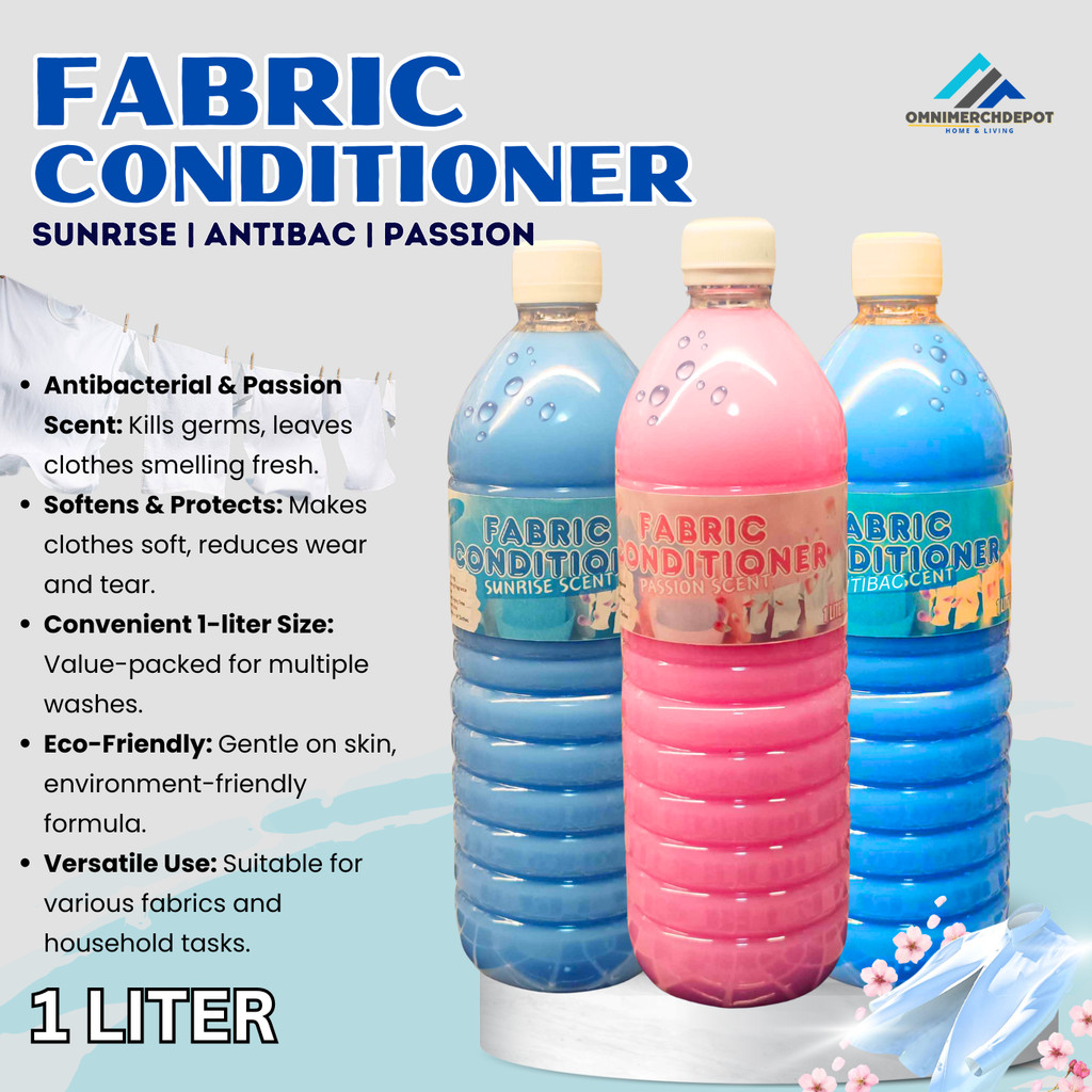 COD Fabric Conditioner Antibac Sunrise Passion 1 liter Fabcon KAMBOJ ...