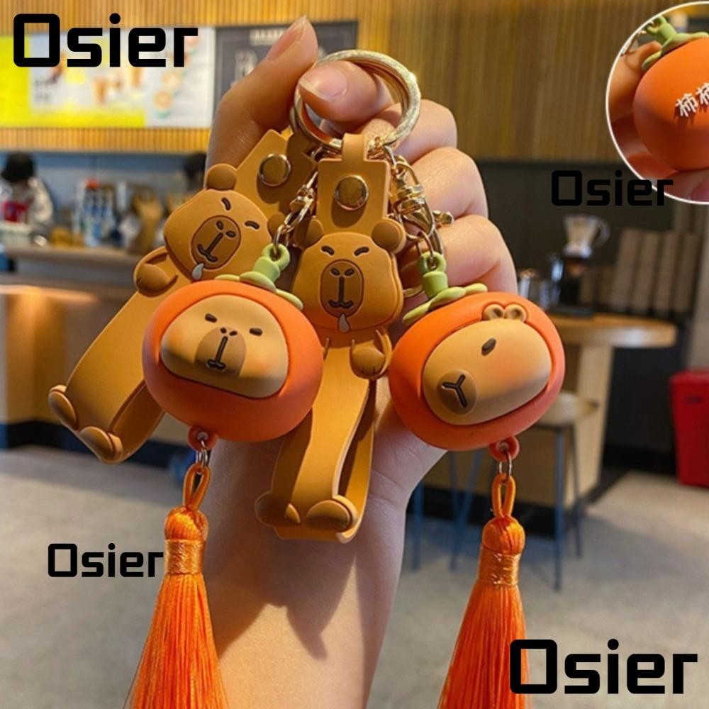OSIER1 Capybara Keychain, Creative Guinea Pig Simulation Capibara ...