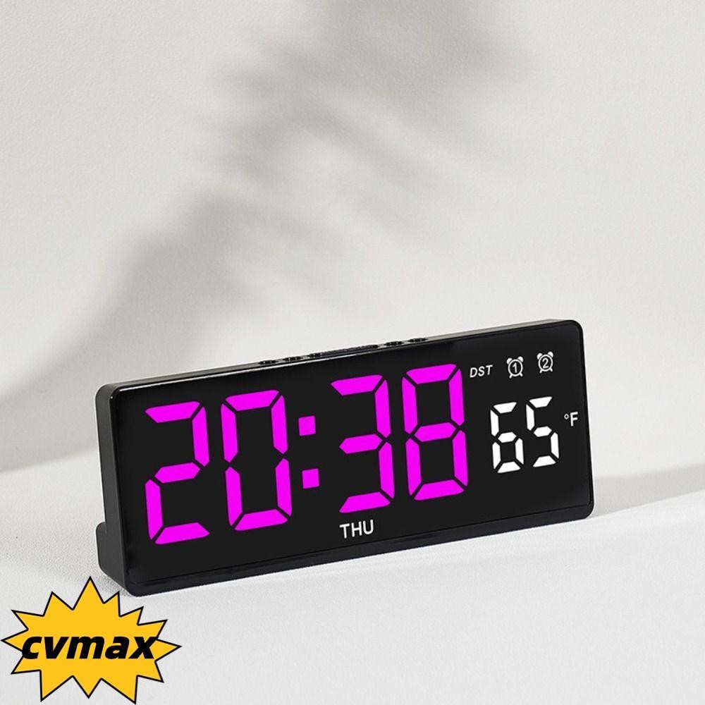 CYMX Electronic Wall Clock, Wall-mounted Multi-functional Digital LED ...