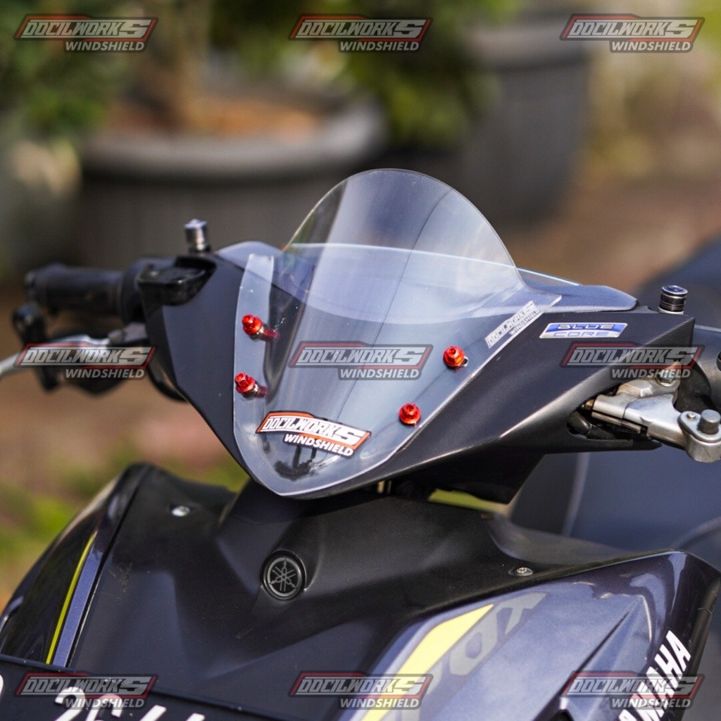 Duta Windshield Visor Yamaha All New Aerox Connected Aerox V2 Jenong ...