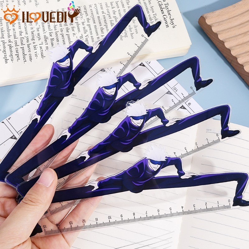 [ Featured ] Gojo Satoru Ruler - Students Stationery - School Office ...