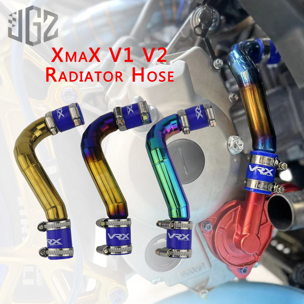 For YAMAHA XMAX 300 V1 V2 2017-2024 Radiator Hose Motorcycle Stainless ...
