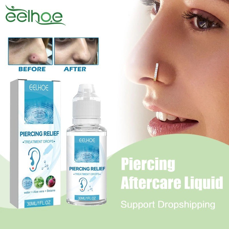 Piercing Spray Disinfecting Aftercare Earrings Hole Cleansing Relieve ...