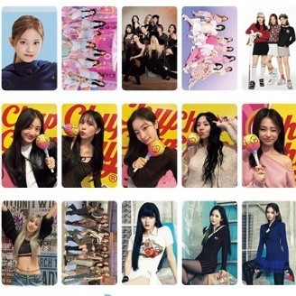 50-55pcs TWICE Photocards Laser Hologram Lomo Cards With You I GOT YOU MISAMO Nayeon Jeongyeon ...