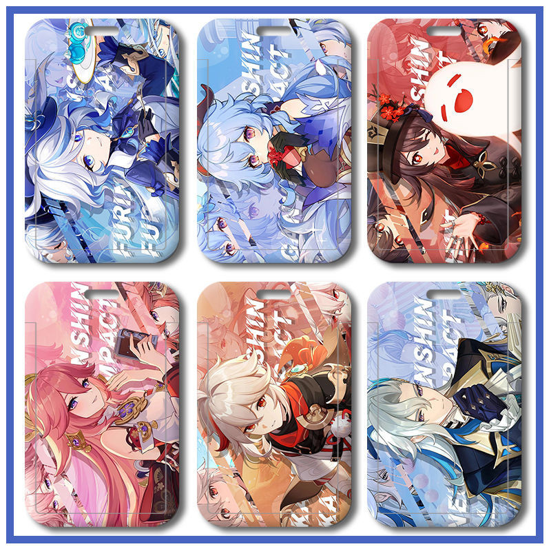 Genshin Impact Furina Hutao Ins Version DIY Student School ID Card ...