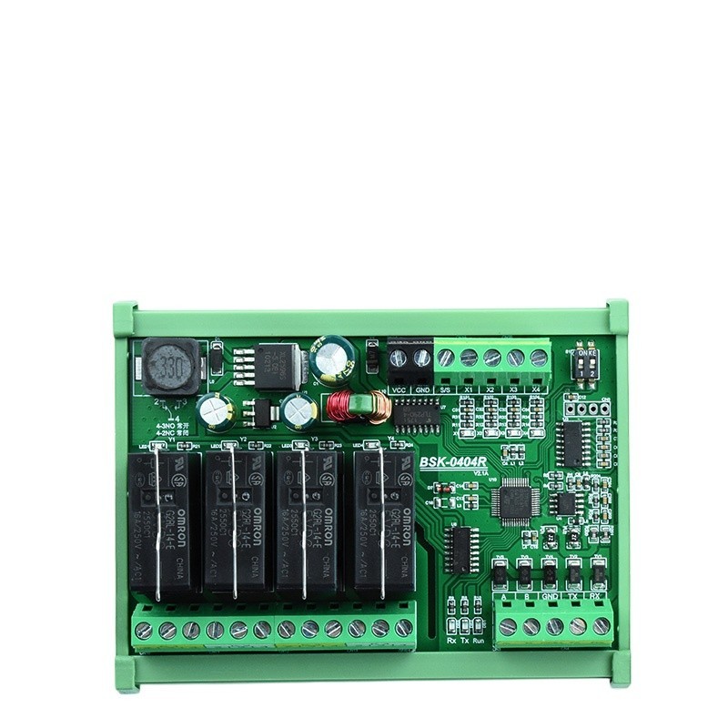 Omron Relay Serial Port Control Module RS232/485 Serial Port to IO ModbusRTU Data Collection ...