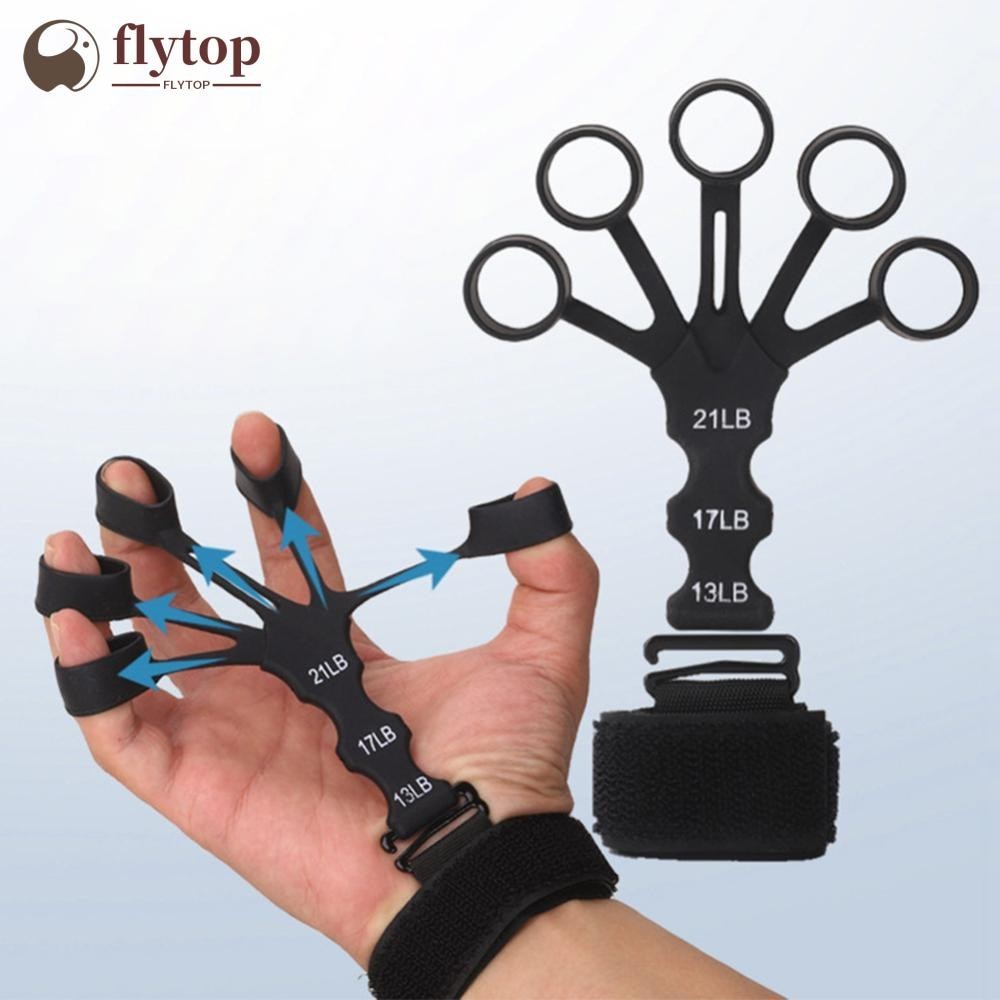 FLYTOP 1PC Silicone Finger Trainer 5 Finger Wrist Stretcher Finger ...