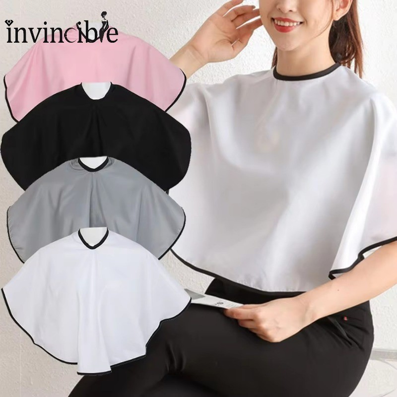 Short Square Waterproof Hairdressing Salon Barber Cape - Hair Cutting ...