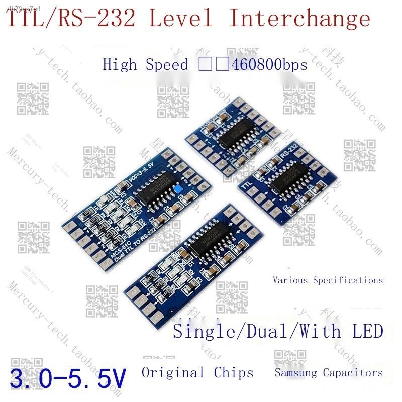 TTL to RS-232 to TTL serial port level conversion single and dual ...