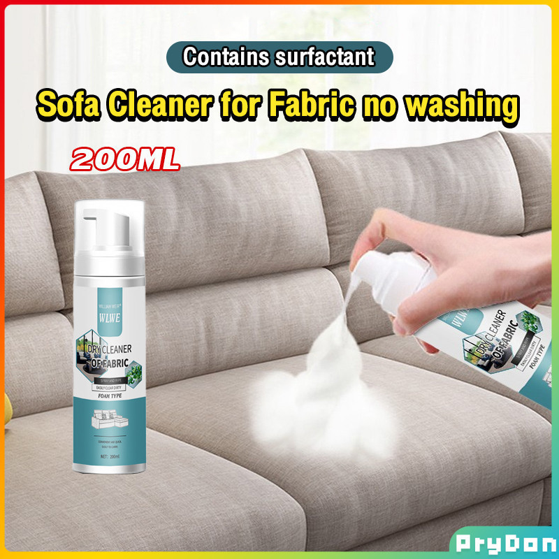 PryDon 200ml Sofa Cleaner For Fabric No Washing Carpet Clean Deodorizing Sterilizing Couch ...