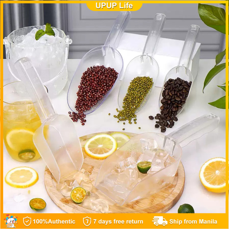 Plastic Ice Shovel PC Plastic Scooper Multifunctional Flour Scoop Rice ...