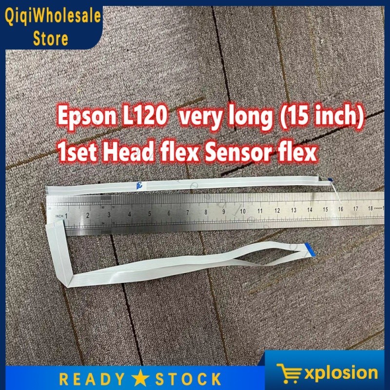1set=2pcs flex cable for Epson L120 L121 L200 New Compatible very long ...
