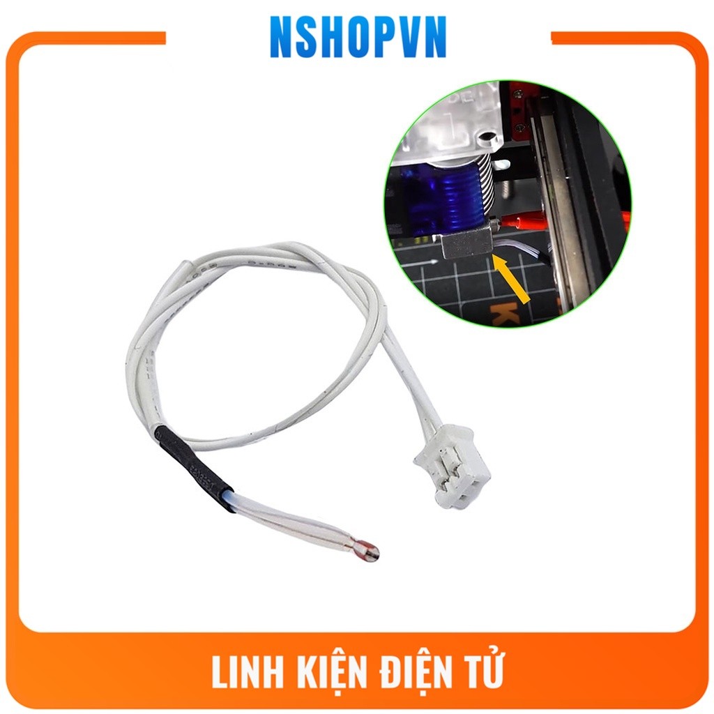 Ntc thermal sensor for E3D V6 bus PH2.0 nozzle set is easy to replace ...