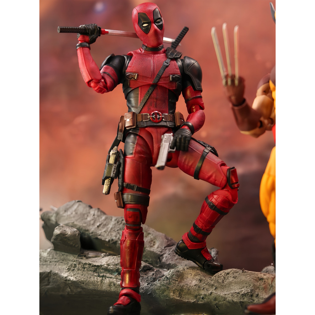 marvel avengers Deadpool dummy Action Figure doll collectible | Shopee ...