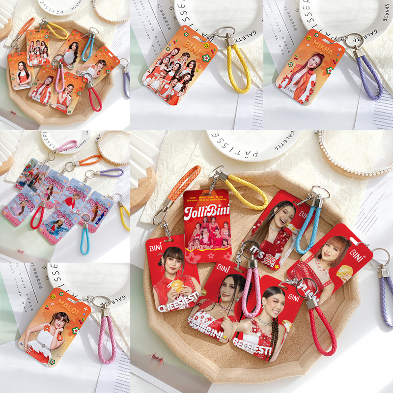 Jollibee Name Tags BINI Lomo Cards Jollibini Key Chain BINI Photocards ...