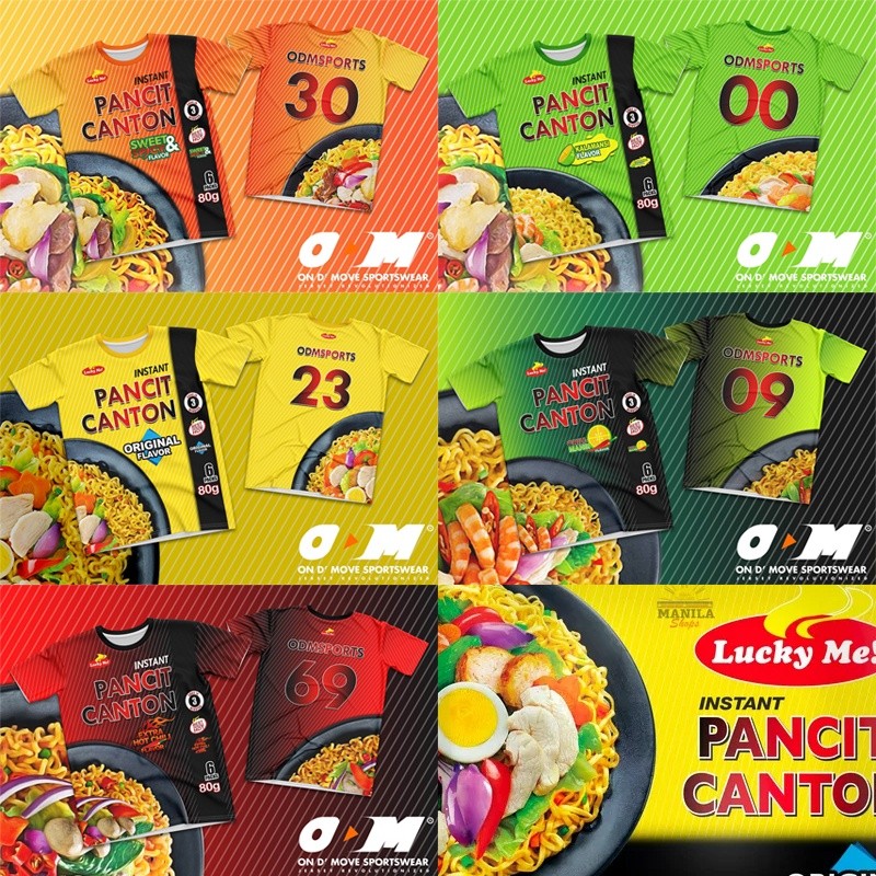 Pancit Canton Full Sublimated Jersey for Men (TOP) | Shopee Philippines