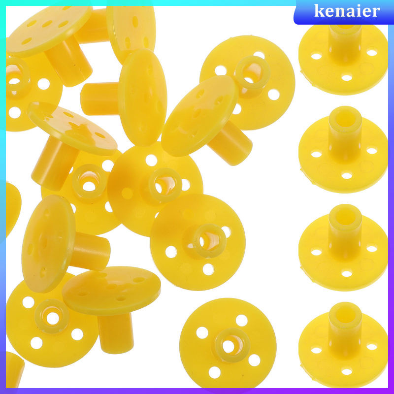 16 Pcs Floor Flanges Internal Pipe Decorative Model Furniture Coupling ...
