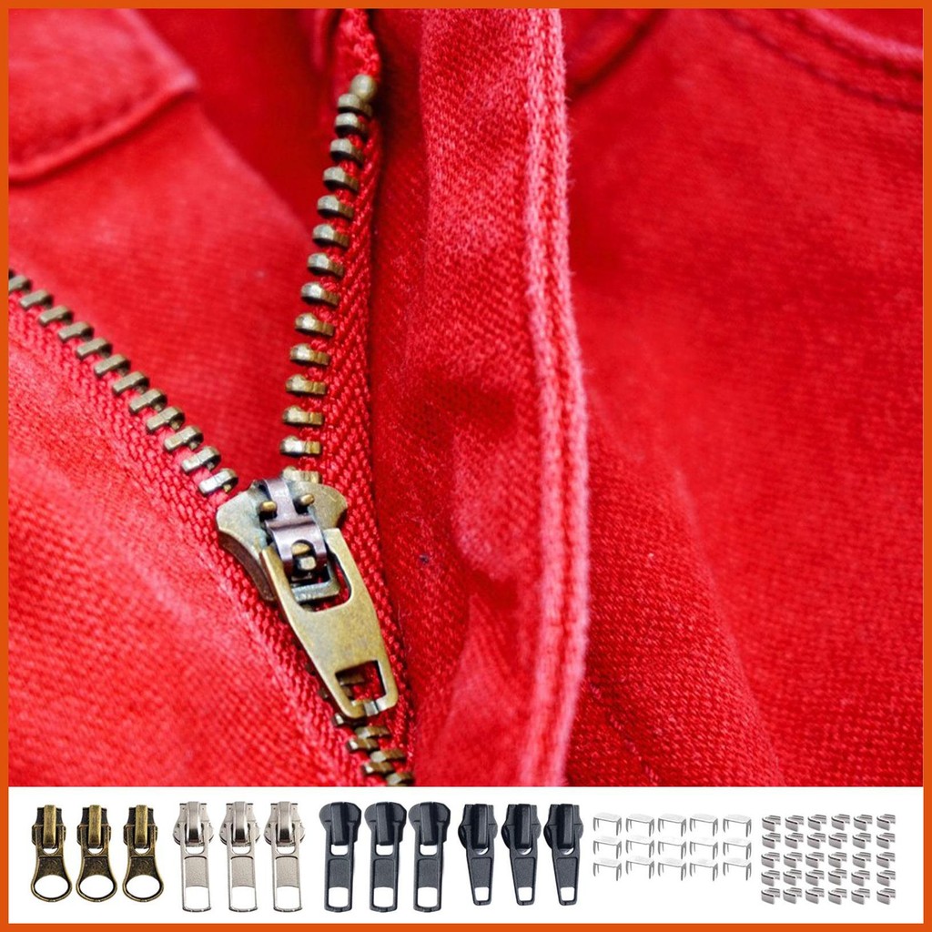 Zipper Replacement Slider Kit Fine Plating Zipper Repair Replacement ...