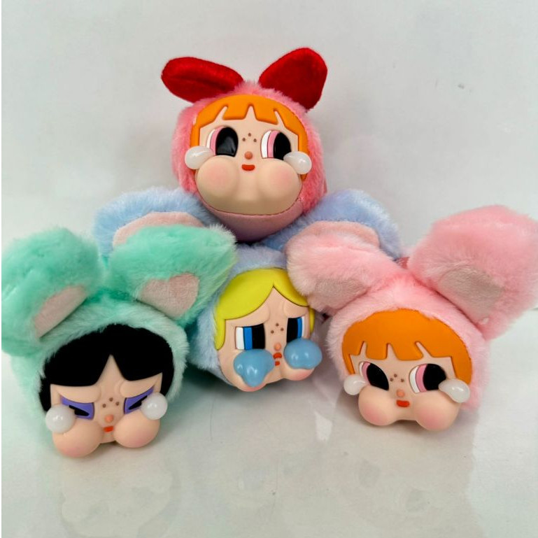 Labubu Crybaby X Crybaby Powerpuff Girls Vinyl Face Series | Shopee ...