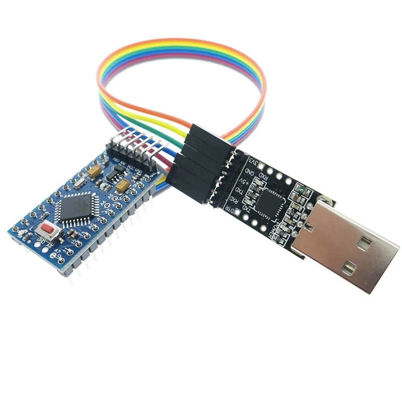 CP2102 Module + Pro Mini Module Atmega328 5V 16M For Arduino Compatible With Nano | Shopee ...