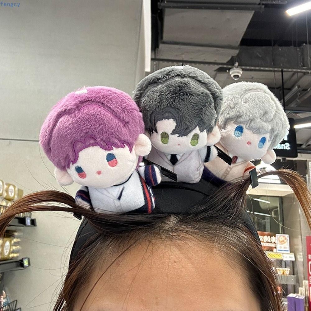 FENGCY Anime Love and Deepspace Headwear, Korean Plush Cosplay Doll ...