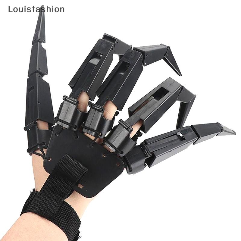 LFPH 1Pc/Pair Halloween Articulated Fingers Scary Fake Fingers Skeleton ...