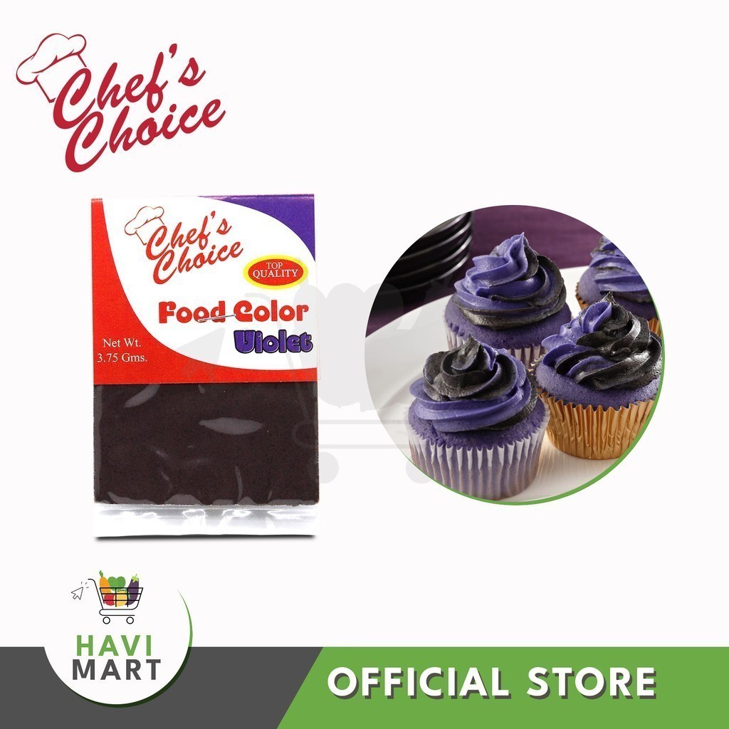 PH HAVI MART Chef's Choice Food Color Violet 3.75g | Shopee Philippines