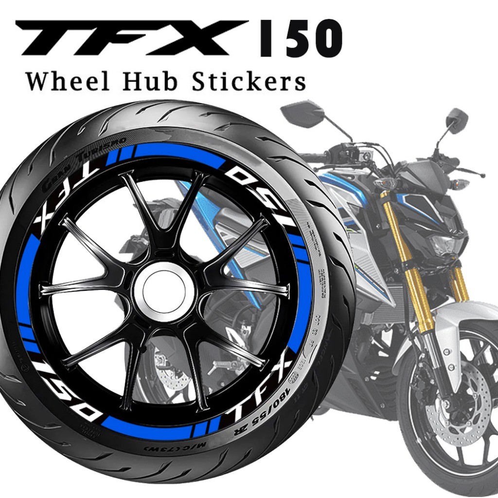 For YAMAHA TFX150 TFX 150 17'' inches Reflective Motorcycle Wheel Hub ...