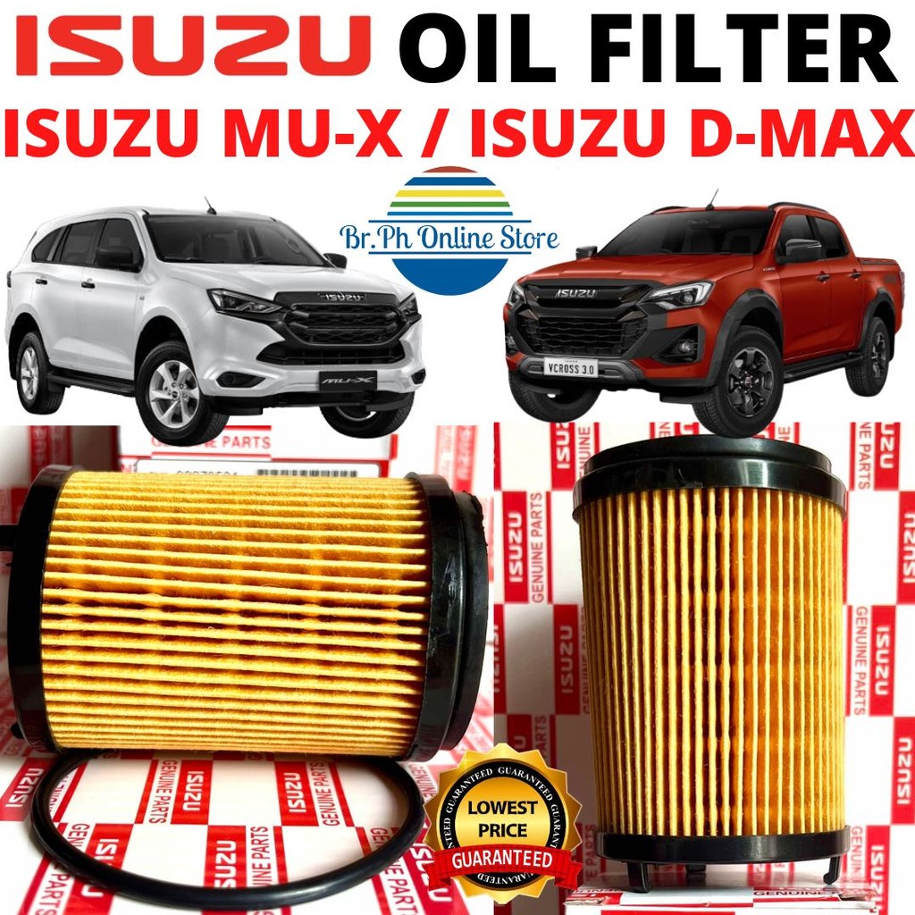 ISUZU Oil Filter Isuzu MUx MU-X 1.9L RZ4E 2016-2020 / D-MAX Dmax 1.9L ...