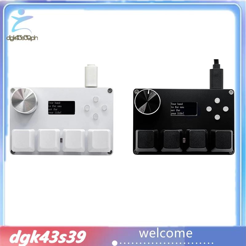 [Pretty] 4 Key Mini SayoDevice O3C++ OSU Customized Gaming Keyboard ...