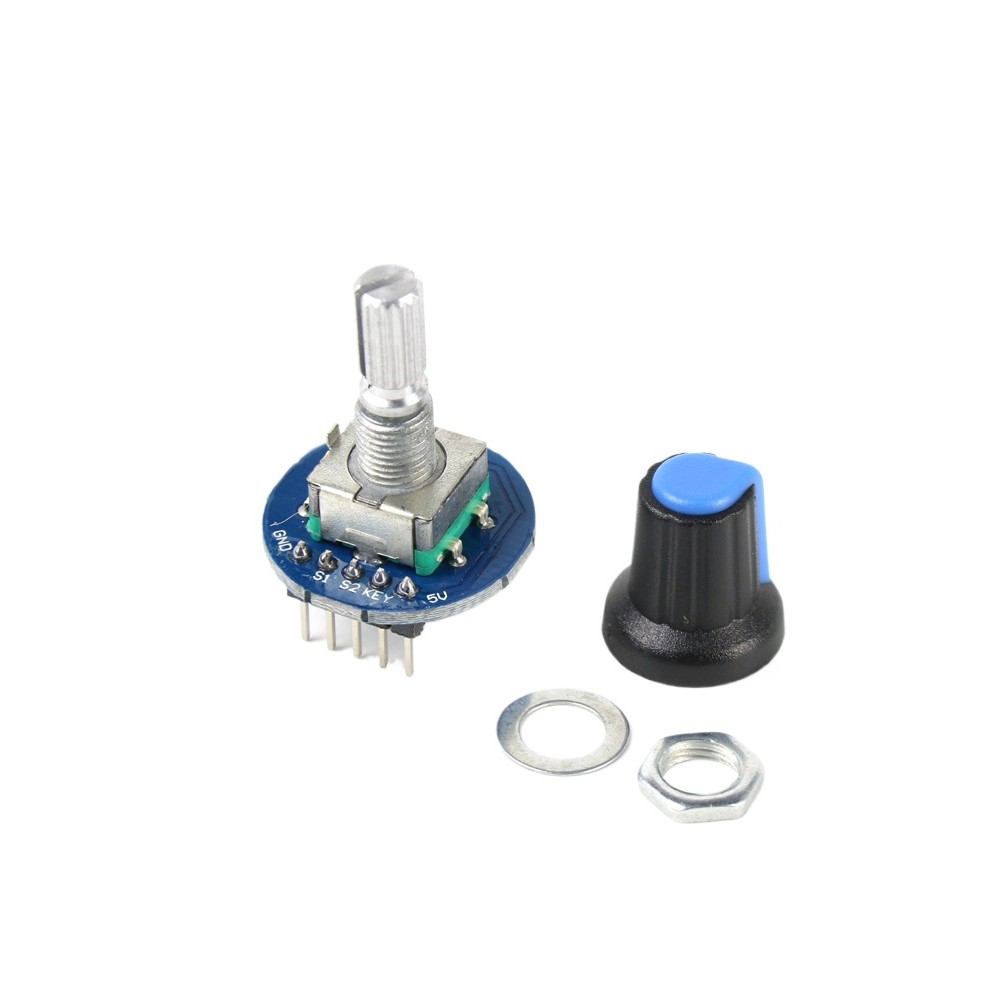 digital rotary encoder module rotary potentiometer push button switch ...